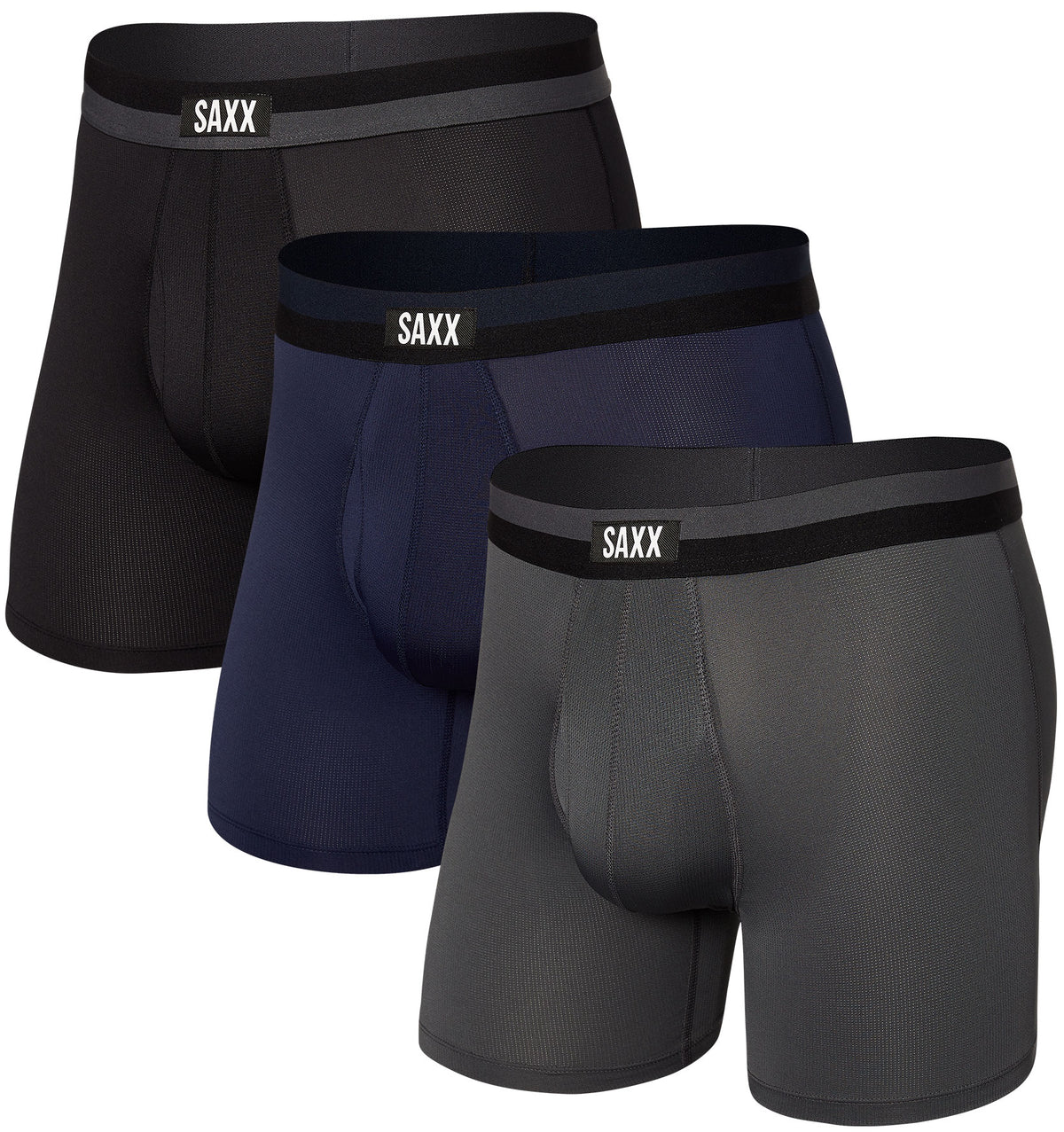 Men's SAXX Multi-Sport Mesh Boxers THREE PAIR PACK | Cool SAXX Boxers