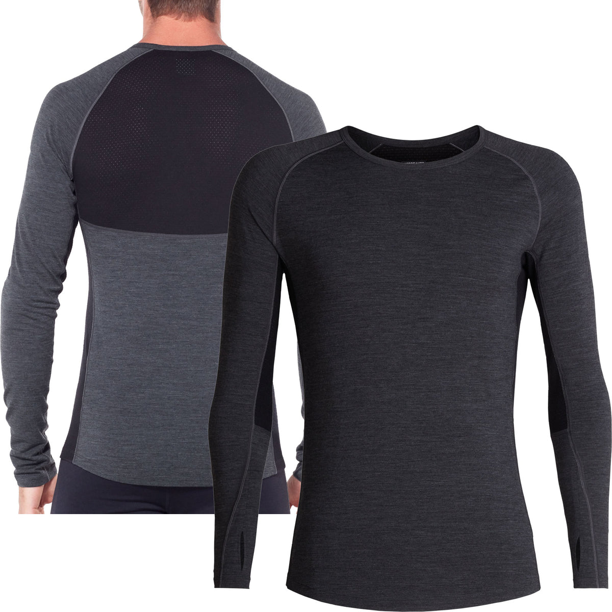 Men's Icebreaker ZoneKnit 200 Seamless Merino Wool Base Layer ...